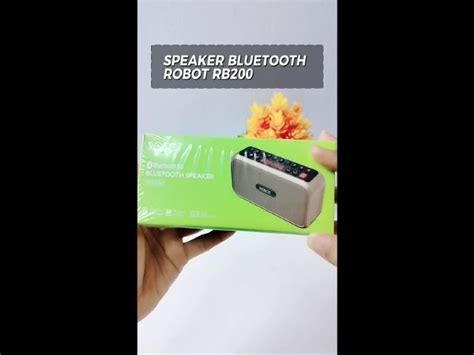 Robot Rb200 Bluetooth Speaker Wireless Al Quran With Number Keys And Led Original Lazada Indonesia
