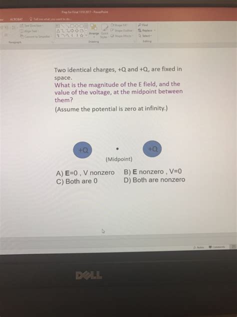 Solved Two Identical Charges Q And Q Are Fixed In Space