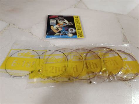 Alice Acoustic Guitar String Hobbies And Toys Music And Media Music Accessories On Carousell