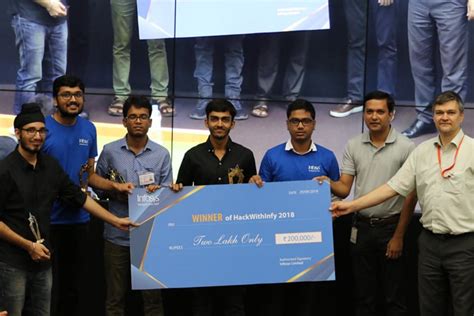 Infosys Successfully Concludes Hackwithinfy India 2018