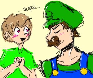 Shaggy X Luigi Please No Nsfw Man Drawception
