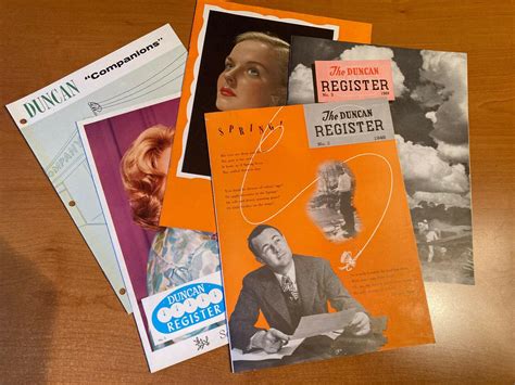 Vintage Duncan Electric Meter The Duncan Register Publication Lot 3862375472