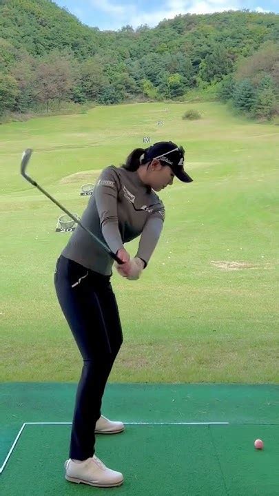 강소율프로 아이언샷 Youtube