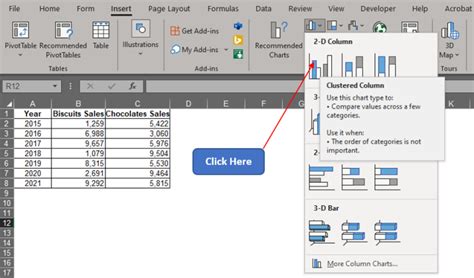 how to create clustered column charts in excel quickexcel
