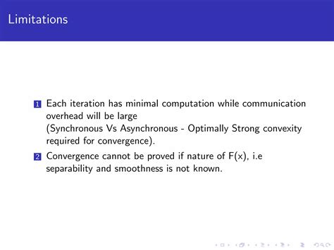 Parallel Coordinate Descent Algorithms Ppt