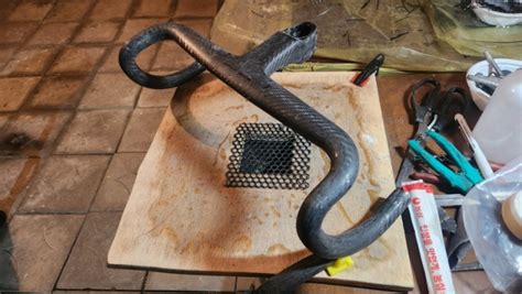 카본 일체형 핸들바 Diy 작업 기록 네이버 블로그