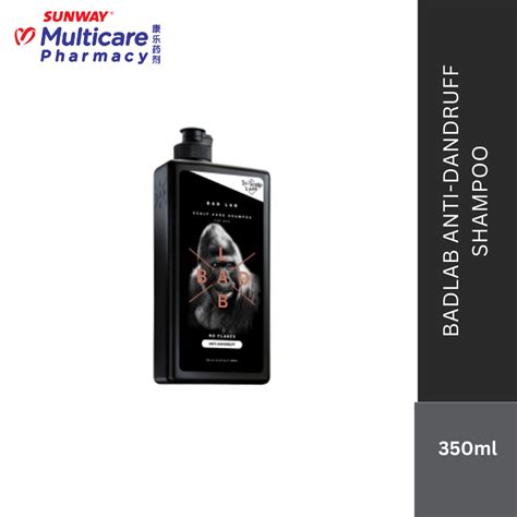 Badlab Anti Dandruff Shampoo 350ml Shopee Malaysia