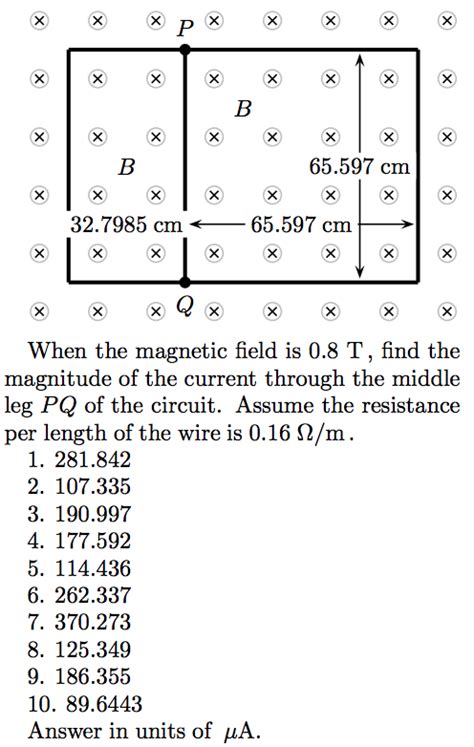 Solved The Two Loop Wire Circuit Is 98 3955 Cm Wide And Chegg Com