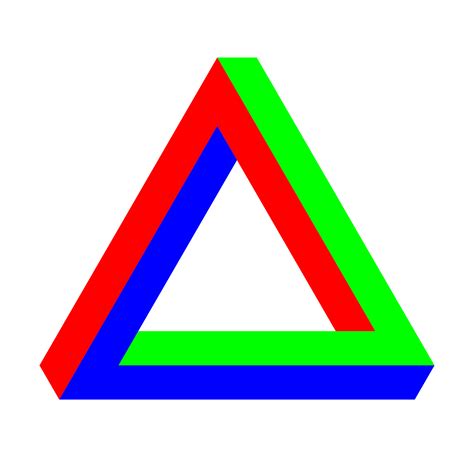 Clipart Penrose Triangle Rgb