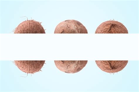 Premium Photo Creative With Coconuts