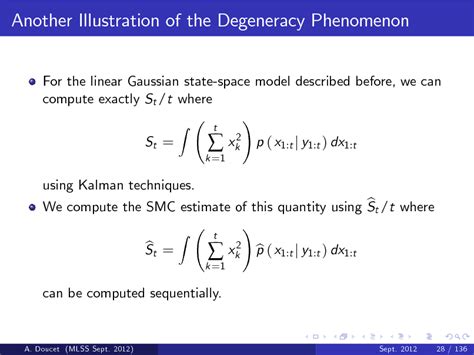 Sequential Monte Carlo Methods For Bayesian Computation Arnaud Doucet