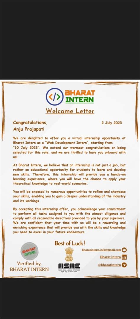 Anju Prajapati On Linkedin Fullstackwebdeveloper Intern Webdevelopment Internship Opportunity