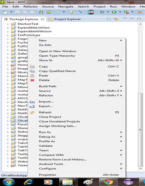 Why I Cant Sign My Android Application Into Eclipse Stack Overflow