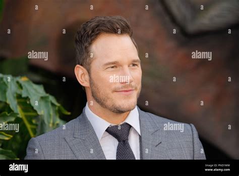 Chris Pratt At The Premiere Of Universal Pictures Jurassic World Fallen Kingdom Held At The