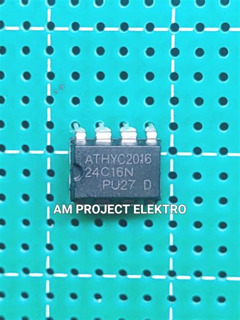 Ic Memory 24c16 Eprom Ic Memory Tv Dip 24c16n 24 C 16 Lazada Indonesia