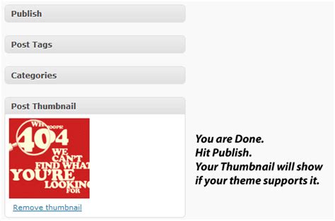 How To Add Post Thumbnails In Wordpress