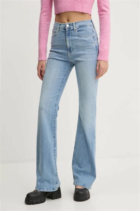 Джинсы Tommy Jeans женские высокая посадка DW0DW19568 | ANSWEAR.ua