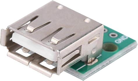 10Pcs USB Type A Female Breakout Board 2 54mm Pitch Adapter Connector DIP Socket Breakout Board