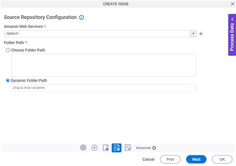 Create Issue Source Repository Amazon S3