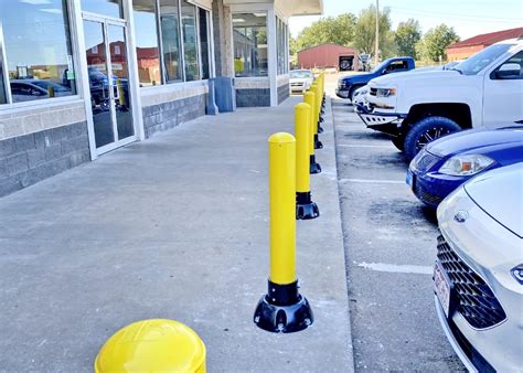 Parking Lot Safety Poles