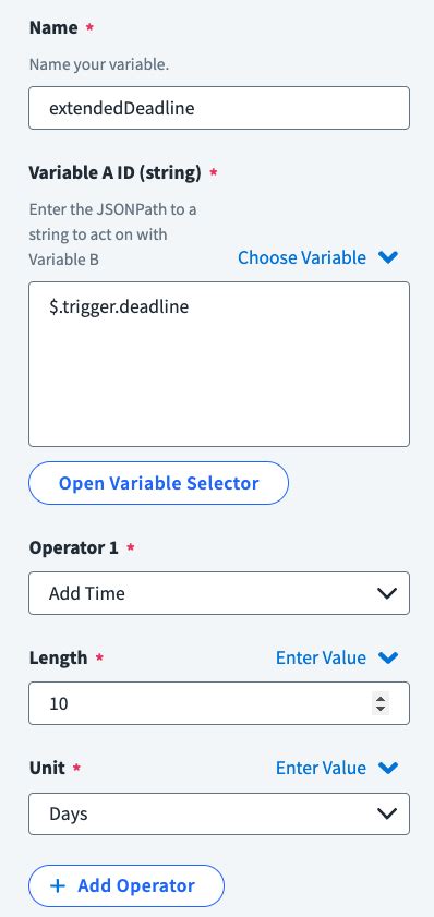 Define Variable Operator In Workflow ISC Discussion And Questions