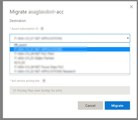 [migration] having trouble migrating bot to azure o365 · issue 4058 · microsoft botframework