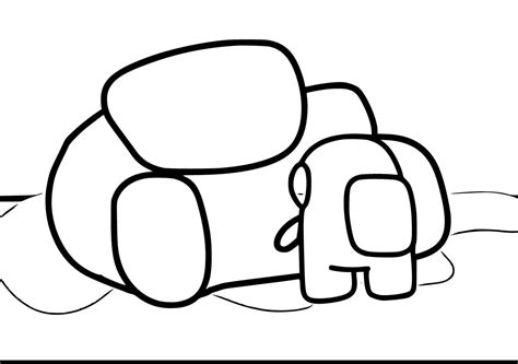 Among Us Coloring Pictures