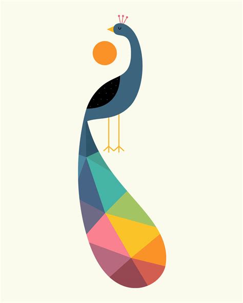 Proud As A Peacock Behance