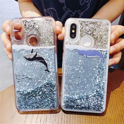 Dynamic Liquid Case For Xiaomi Redmi Note Pro Glitter Quicksand Cover Redmi A Phone Case For