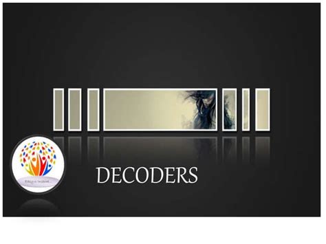 Decoders In Digital Electronics Pptx Programming Languages Computing