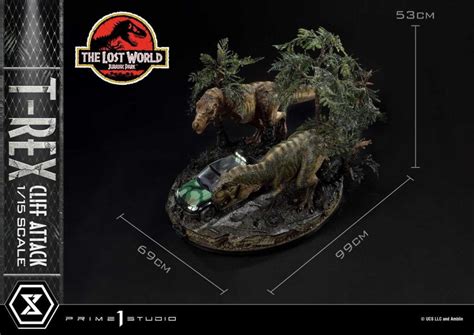 The Lost World Jurassic Park Film T Rex Cliff Attack Bonus Version