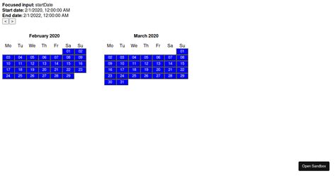 Datepicker React Hooks Example Of InitialVisibleMonth Not Working When