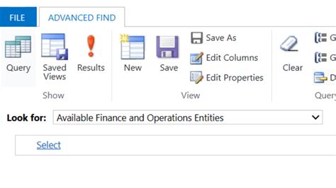An Error Has Occurred When Getting Available Finance And Operations