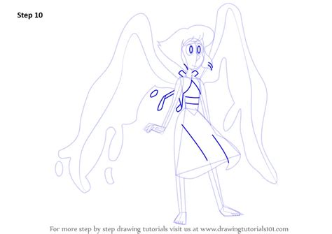How To Draw Lapis Lazuli From Steven Universe Steven Universe Step By Step