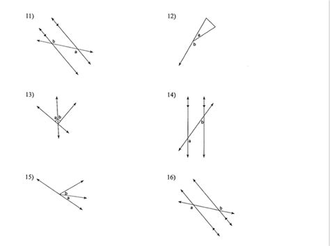 Solved Geometry Name The Relationship Of Angles Name The Relationship 1 Answer