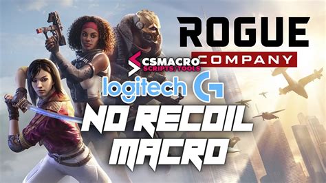 Rogue Company No Recoil Macro Logitech Lua Script