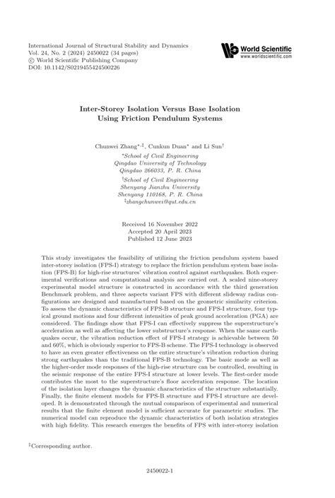 Inter Storey Isolation Versus Base Isolation Using Friction Pendulum Systems