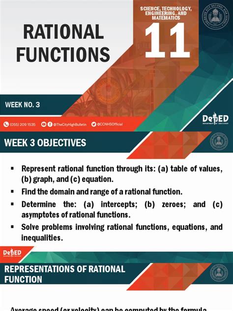 Rational Functions Ii Pdf Function Mathematics Asymptote