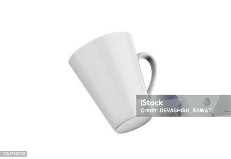 커피 또는 차 컵 모형 템플릿 고립 된 흰색 배경에 빈 머그잔 3d 일러스트 0명에 대한 스톡 사진 및 기타 이미지 0명 3차원 형태 공란 Istock
