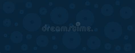 Dark Blue Minimal Geometric Pattern Background With Concentric Circles