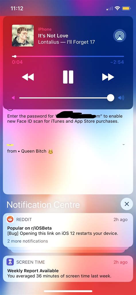 Bug Ios 12 Gm Still Has Weird Notification Glitches Riosbeta