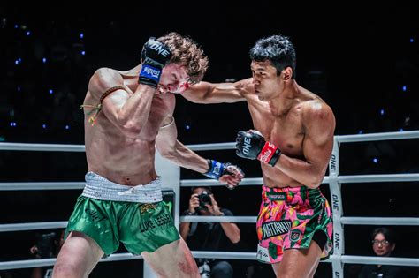 One Fight Night 17 Roman Kryklia Claims Muay Thai Heavyweight Title With Roberts Ko Dedicates