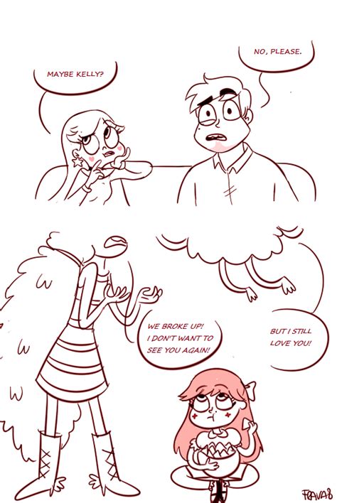 Can You Draw Star And Marco Trying To Decide Which Thank You