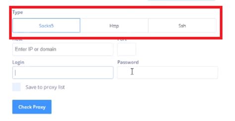 Proxy Settings In Octo Browser Anti Detect Browser