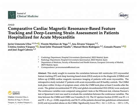 Comparative Cardiac Magnetic Resonance Based Feature Tracking And Deep