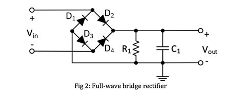 Solved Spice Simulation Set Up A Full Wave Bridge Rectifier