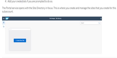 Prepare The Portal Environment For Creating Sites · Issue 5151 · Sap
