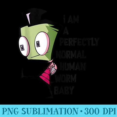 Nickelodeon Invader Zim Perfectly Normal PNG Download Gall Inspire Uplift