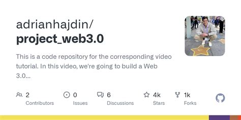 project web3 0 readme md at main · adrianhajdin project web3 0 · github