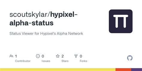 Github Scoutskylarhypixel Alpha Status Status Viewer For Hypixels